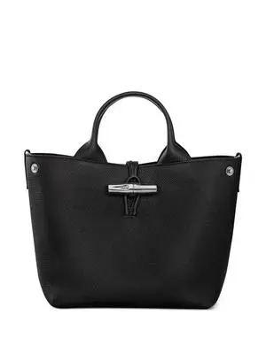 Longchamp Le Roseau Tote Bag - Black