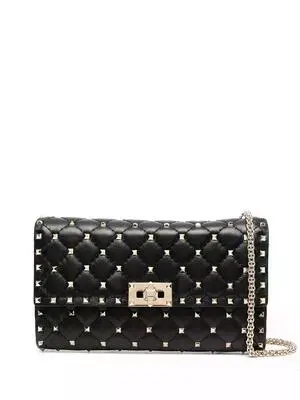 Valentino Garavani Rockstud Spike Cross Body Bag - Black