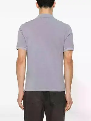 C.P. COMPANY Logo-embroidered Polo Shirt