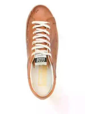 GOLDEN GOOSE Super-star Sneakers - Brown