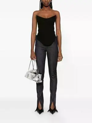 MUGLER Sleeveless Corset Top