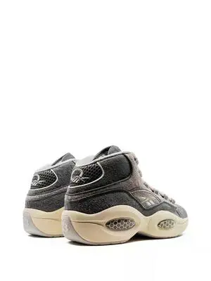 REEBOK Question Mid Suede Sneakers - Grey