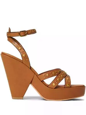 TWINSET 120mm Stud-embellished Sandals