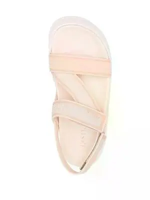 LE SILLA Platform Touch-strap Sandals - Neutrals