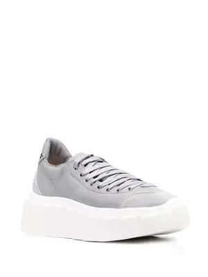 Agl Blondie Ties Leather Sneakers