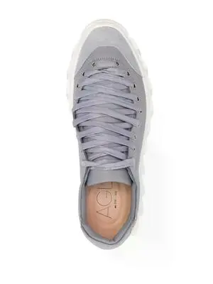 Agl Blondie Ties Leather Sneakers