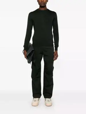 Fendi Virgin Wool C-neck Sweater - Green