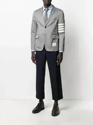 Thom Browne Chest-pocket Oxford Shirt - Blue