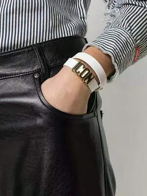Dsquared2 Icon Wraparound Leather Bracelet