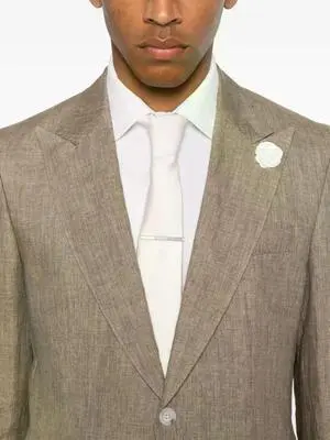 BOSS Canvas Blazer - Brown