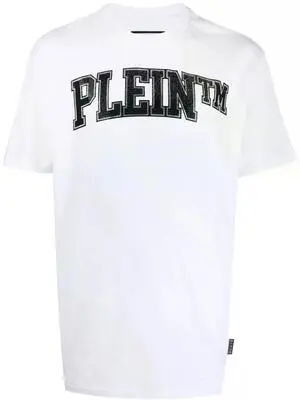 Philipp Plein Stones Logo-embellished T-shirt