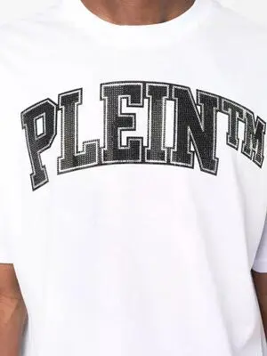 Philipp Plein Stones Logo-embellished T-shirt