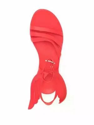 ANCIENT GREEK SANDALS Ikaria Jelly Sandals - Red