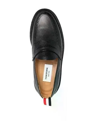 Thom Browne Pebbled Penny Loafers
