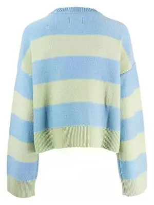 Izzue Heart-patch Wool-blend Jumper