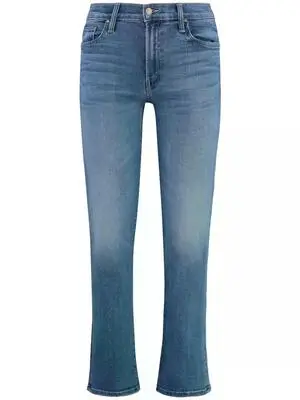 MOTHER Cropped Skinny Jeans