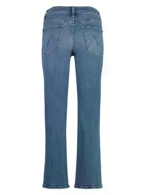 MOTHER Cropped Skinny Jeans