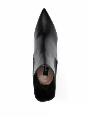 SERGIO ROSSI Godiva 80mm Chelsea Boots