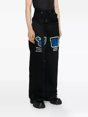 Off-White Vars Hamer Wide-leg Jeans