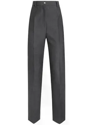 Dolce & Gabbana Pressed Crease Straight-leg Trousers
