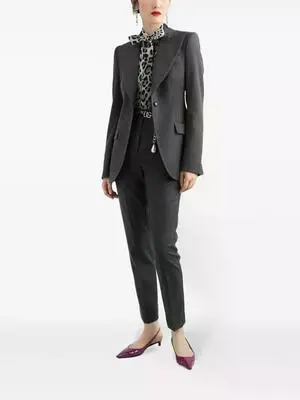 Dolce & Gabbana Pressed Crease Straight-leg Trousers