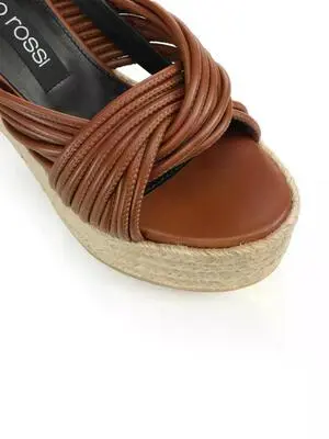 SERGIO ROSSI Sr Akida Heeled Espadrilles