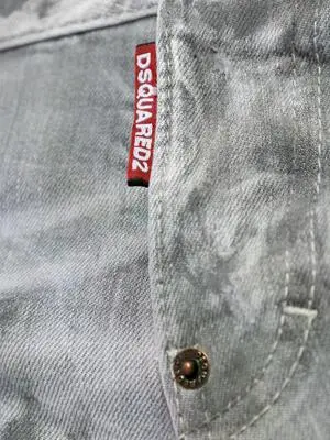 Dsquared2 Logo-patch Cotton-blend Jeans