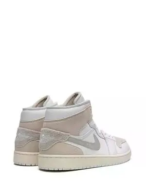 JORDAN Air 1 Mid Se Craft Tech Grey Sneakers - Neutrals