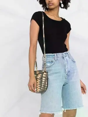 AGOLDE High-rise Knee-length Jeans