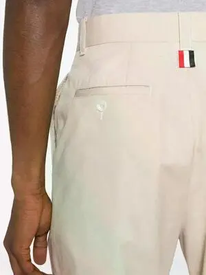 Thom Browne Typewriter Cloth Straight Trousers - Neutrals