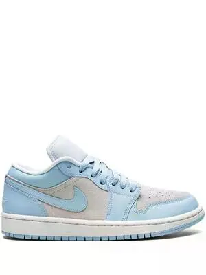 JORDAN 1 Low Football Aluminum Sneakers - Grey