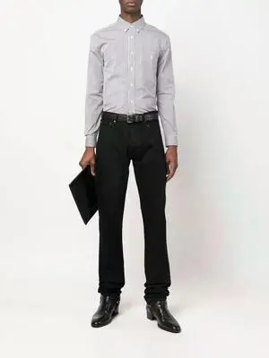 Saint Laurent Striped Button-down Shirt