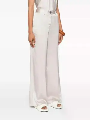 FORTE_FORTE Satin Palazzo Pants