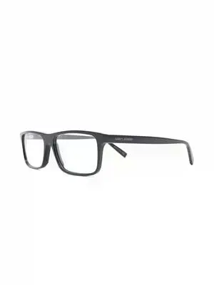 Saint Laurent Square Frame Glasses - Black
