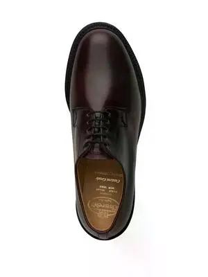 Church's Shannon Leather Derby Shoes - Red