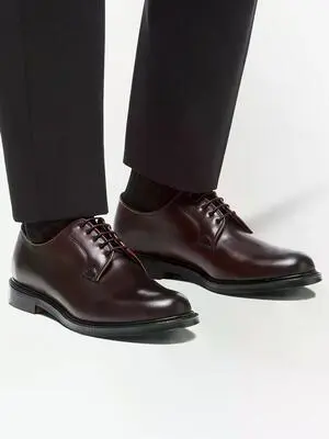 Church's Shannon Leather Derby Shoes - Red