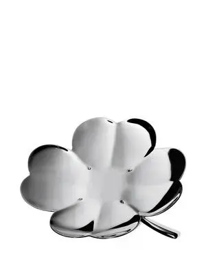 Christofle Trèfle À Quatre Feuilles" Four-leaf Clover Bowl In Plated