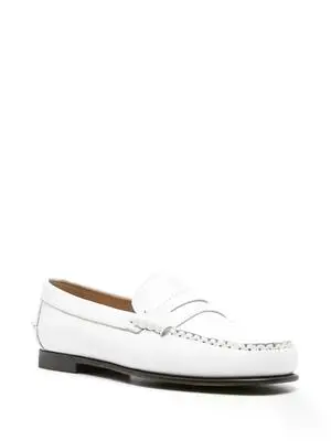 SEBAGO Danielle Leather Loafers - White