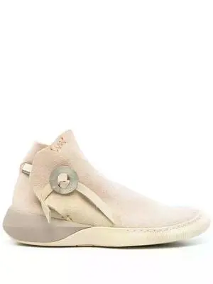 Visvim Gila Moc Mid Ii-folk Suede Sneakers