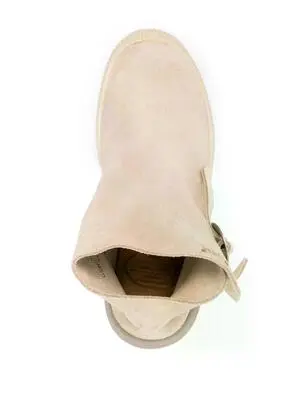 Visvim Gila Moc Mid Ii-folk Suede Sneakers