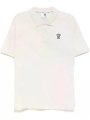 AAPE BY *A BATHING APE Moonface Logo Polo Shirt