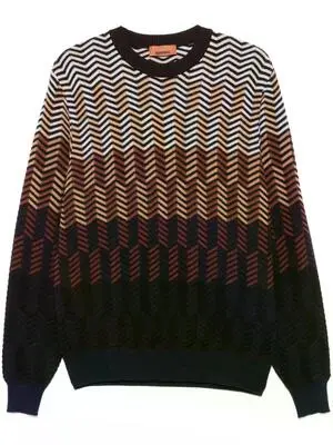 Missoni Zigzag Virgin Wool Sweater