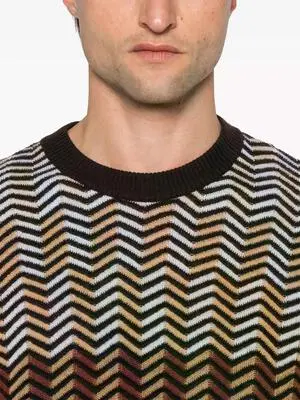 Missoni Zigzag Virgin Wool Sweater