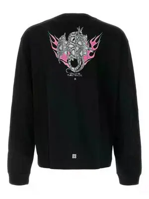 Givenchy Flame-graphic T-shirt