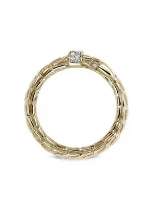John Hardy 14kt Spear Diamond Ring - Gold