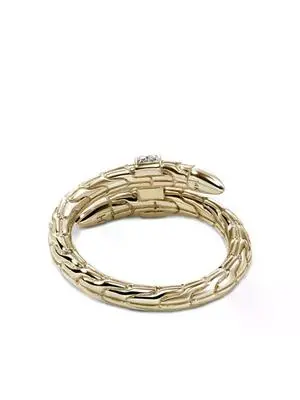 John Hardy 14kt Spear Diamond Ring - Gold