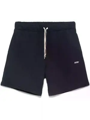 AUTRY Cotton Track Shorts - Blue