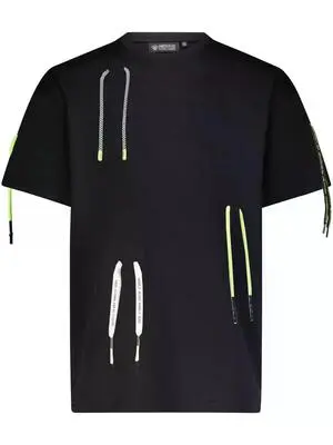 MOSTLY HEARD RARELY SEEN Drawstring-embellished Cotton T-shirt