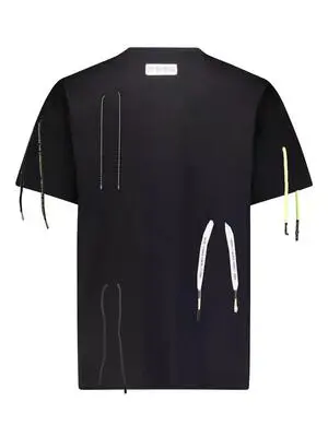 MOSTLY HEARD RARELY SEEN Drawstring-embellished Cotton T-shirt