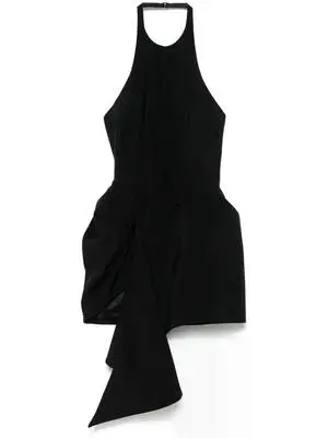 MUGLER Asymmetric Tailoring Mini Dress